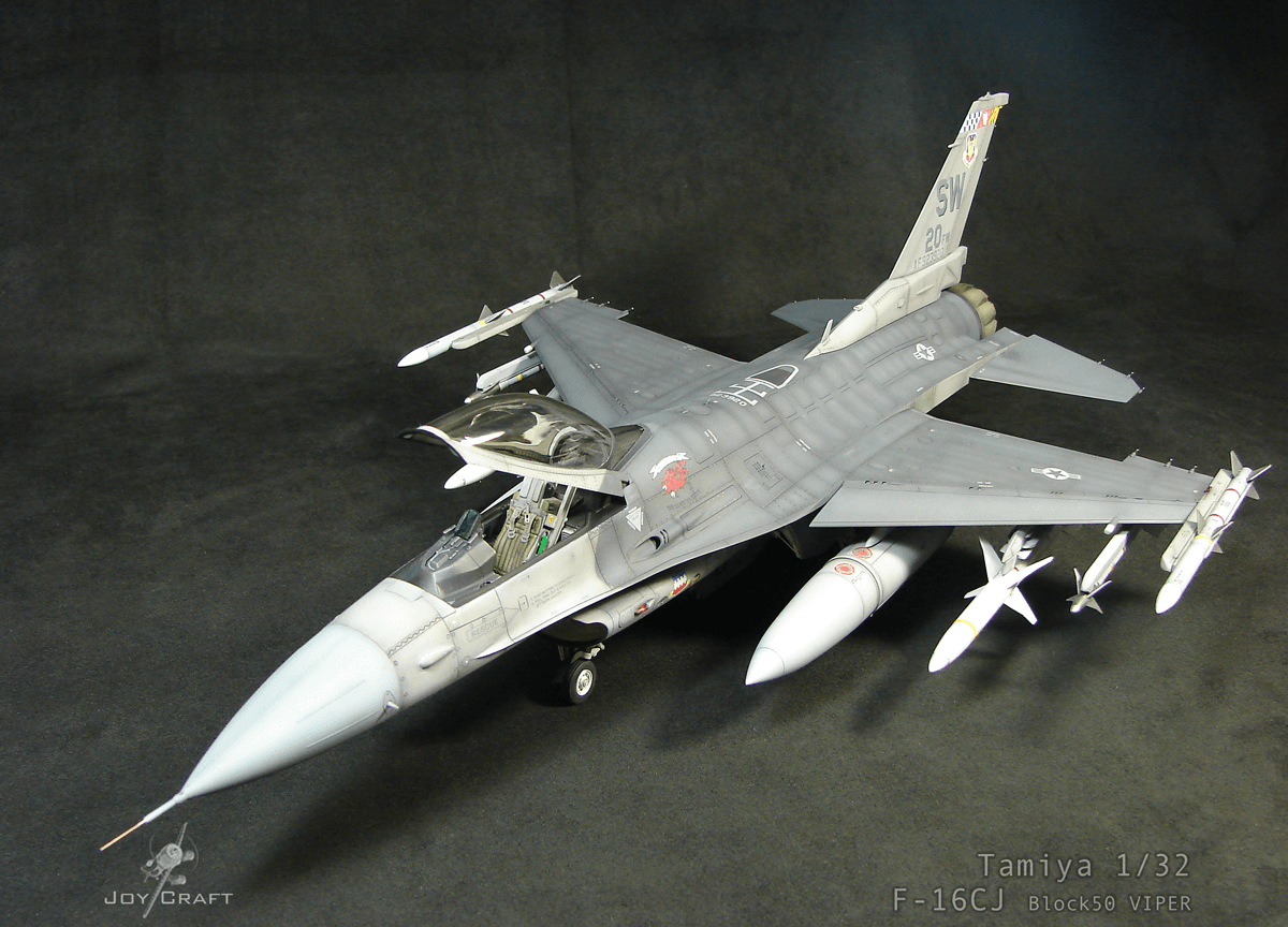 F-16CJ - Block 50 - Tamiya 1/32 - Ready for Inspection - Large Scale Planes