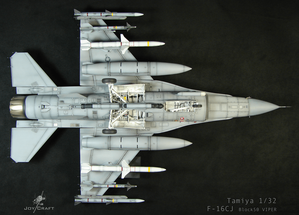 F-16CJ - Block 50 - Tamiya 1/32 - Ready for Inspection - Large Scale Planes