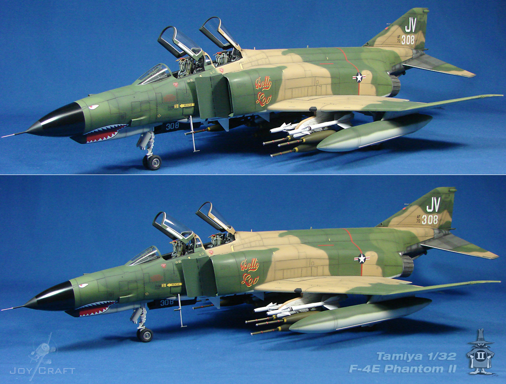 F-4E Phantom II "Betty Lou" - Tamiya 1/32 -Finished - Ready for Inspection - Large Scale Planes